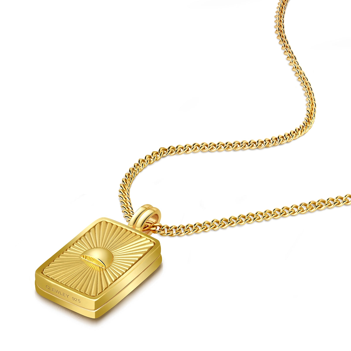 Men's Rising Sun Locket - Gold – LOVELOX